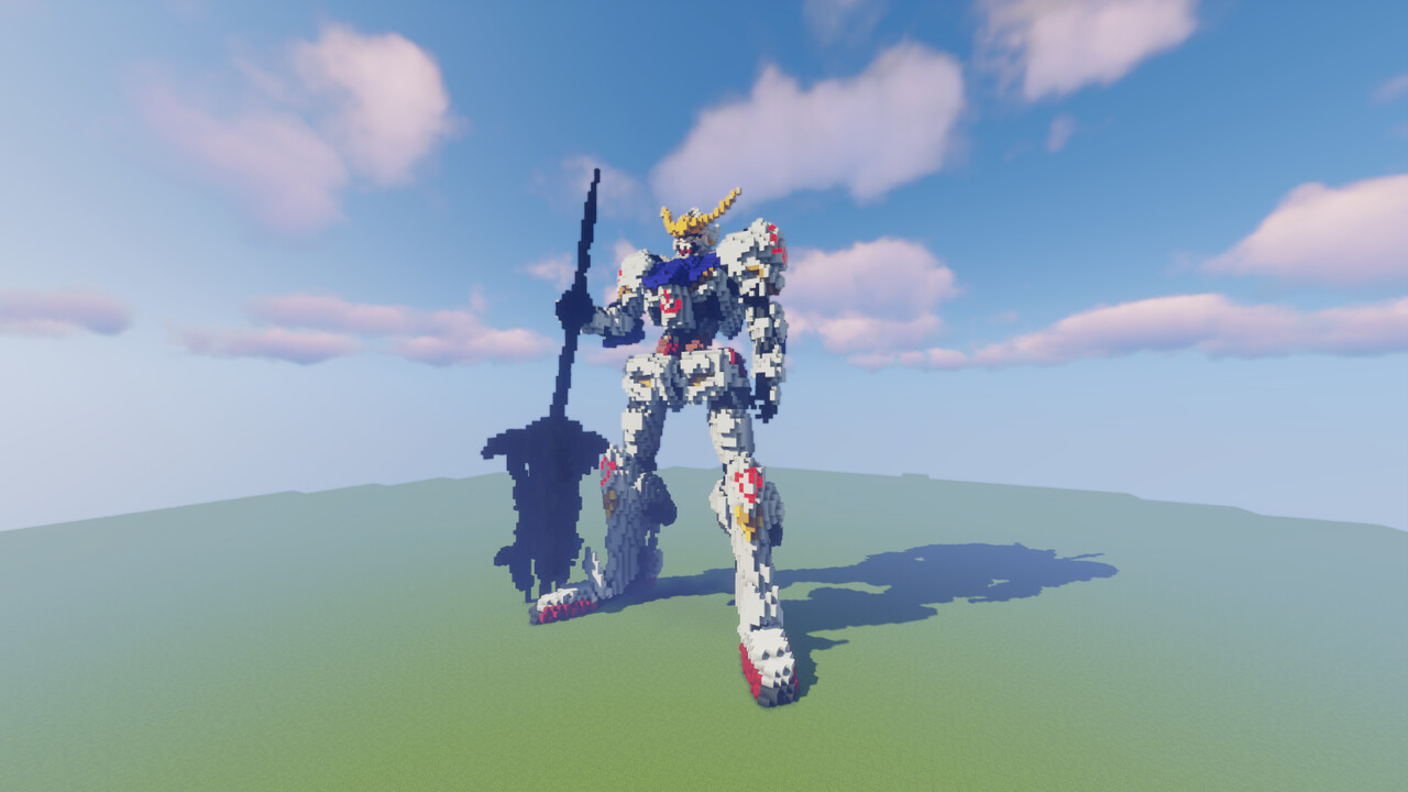 ASW-G-08 Gundam Barbatos (in progress) Minecraft Map