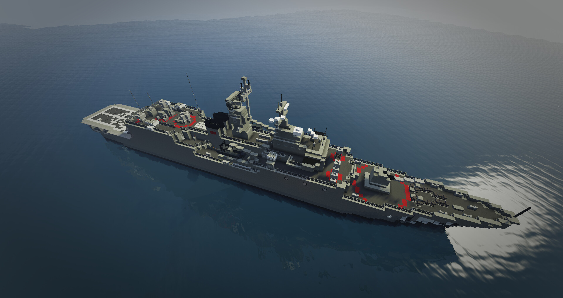 Anzac-class frigate (HMAS Parramatta FFH 154) Minecraft Map