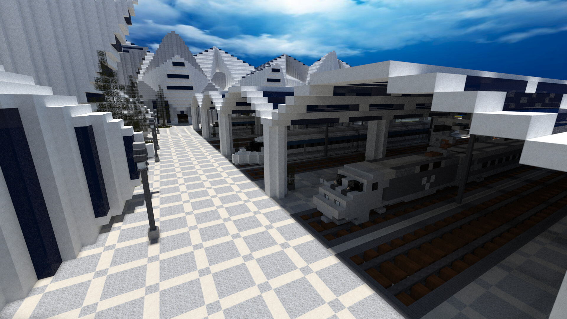 Modern Travel Center (download) Minecraft Map