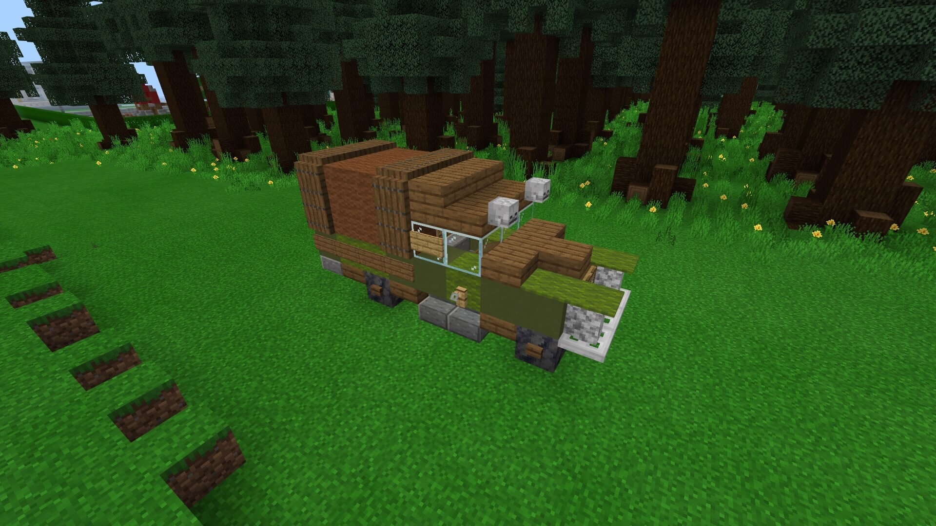 Fallout London Loyalist Rural Jeep Minecraft Map