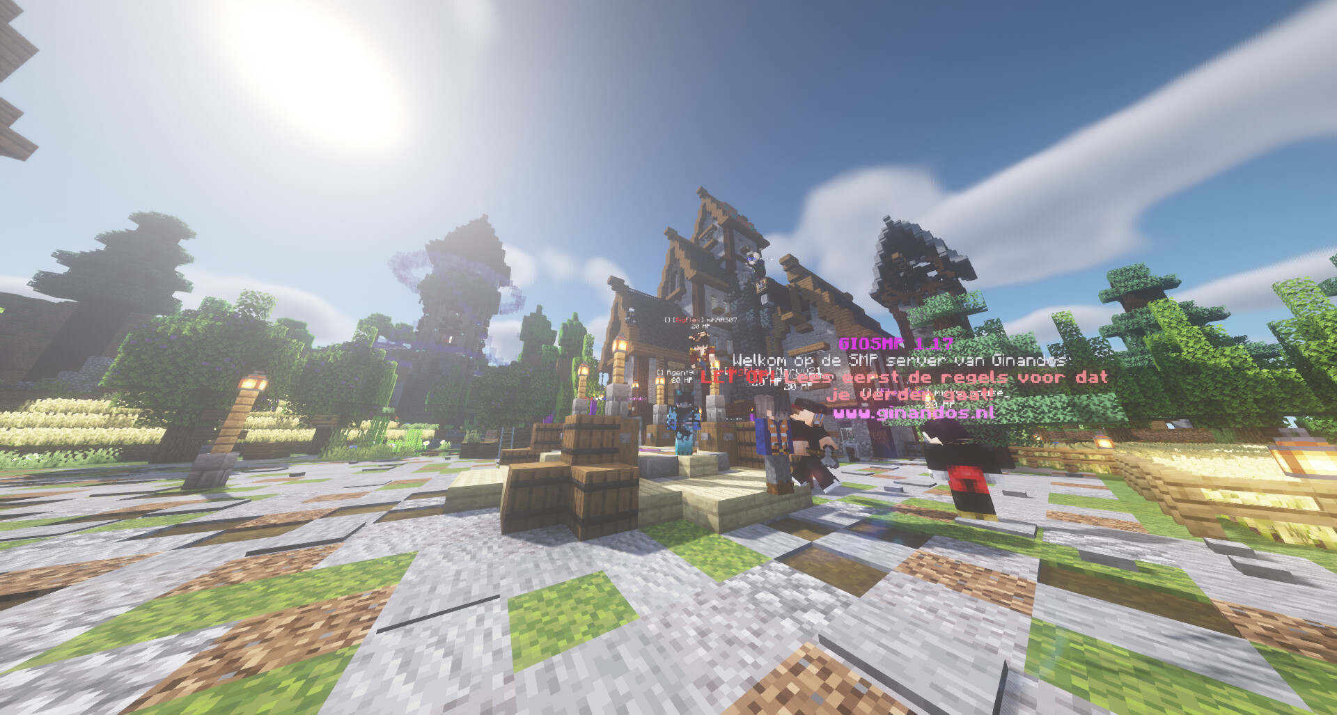 CUSTOM SERVER SPAWN Minecraft Map