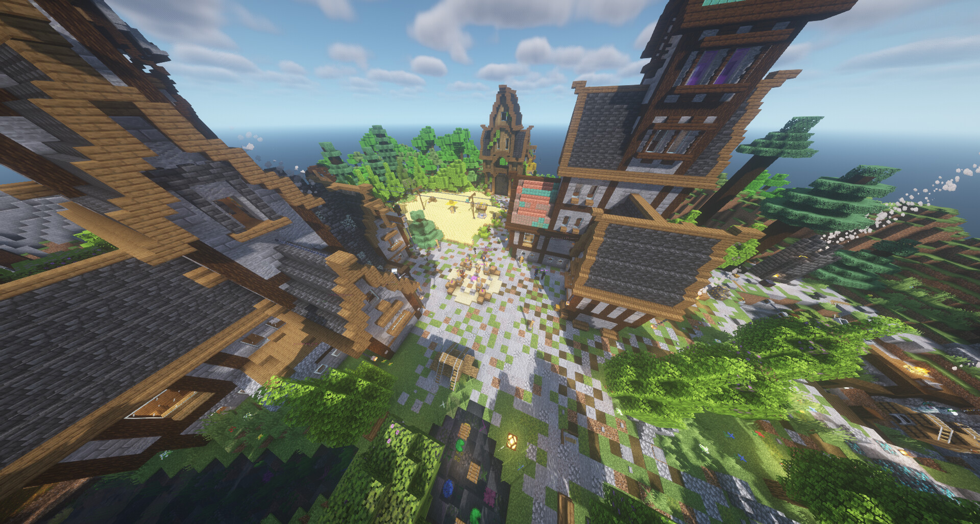 CUSTOM SERVER SPAWN Minecraft Map