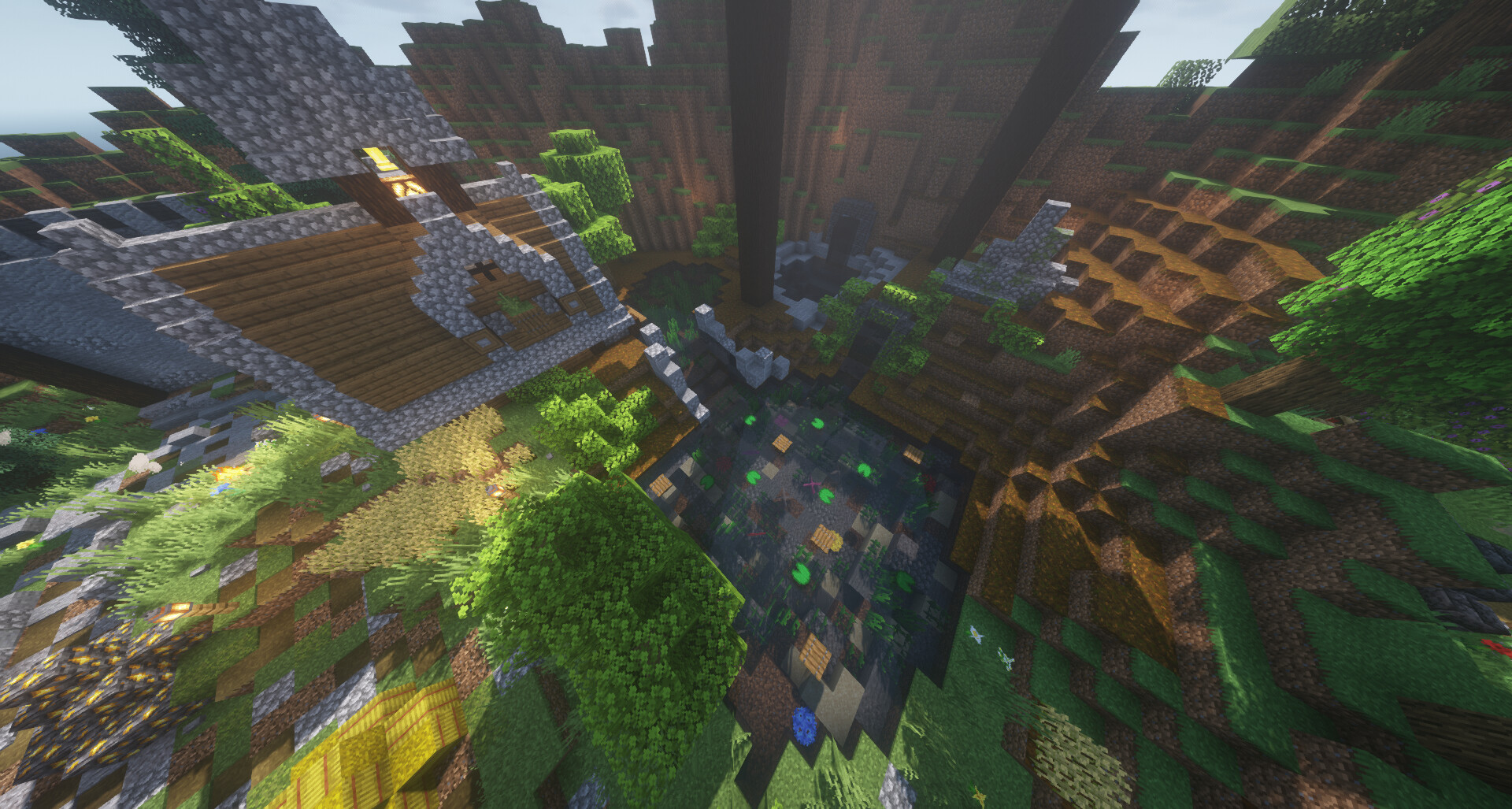 CUSTOM SERVER SPAWN Minecraft Map