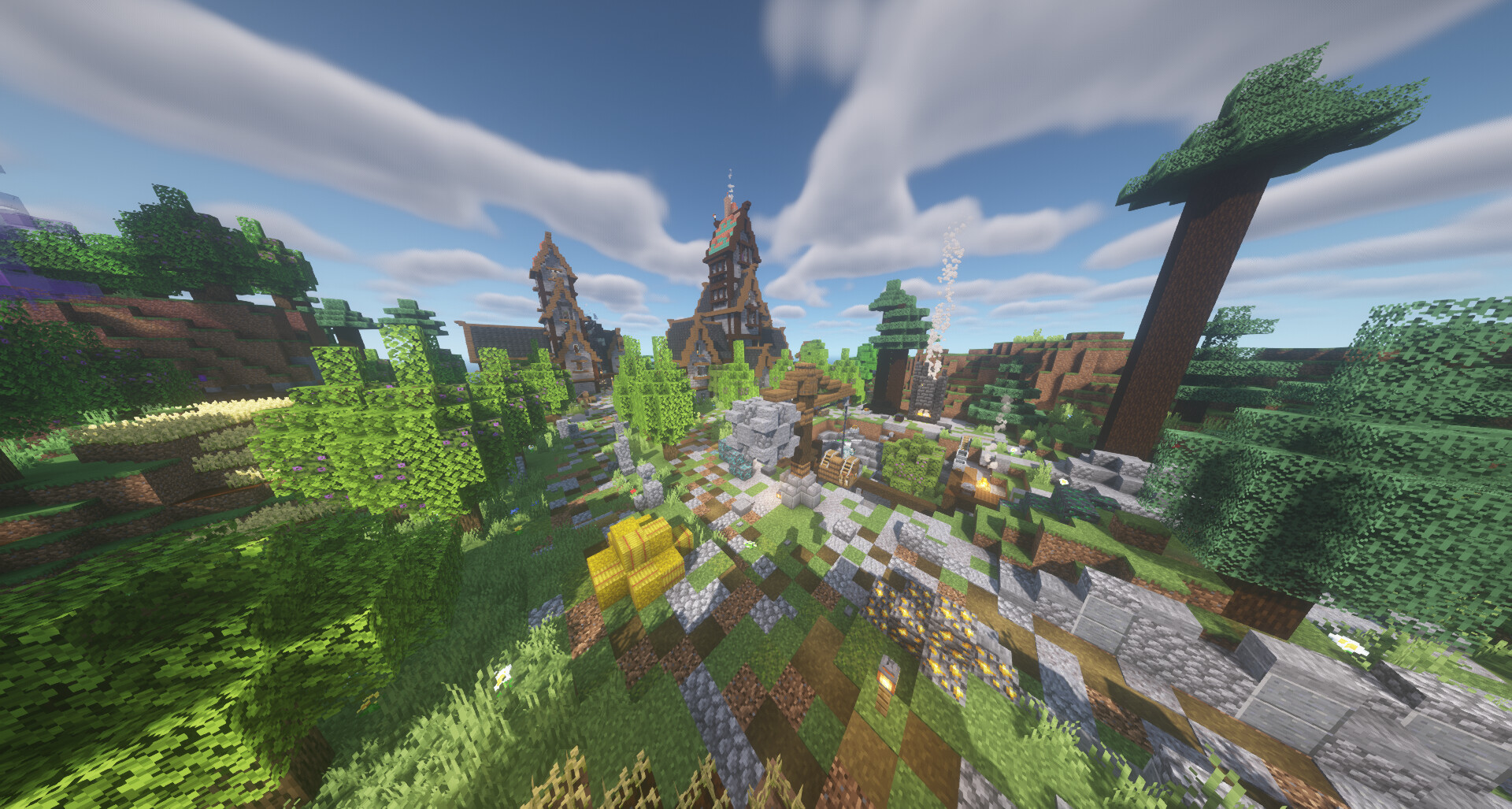 CUSTOM SERVER SPAWN Minecraft Map