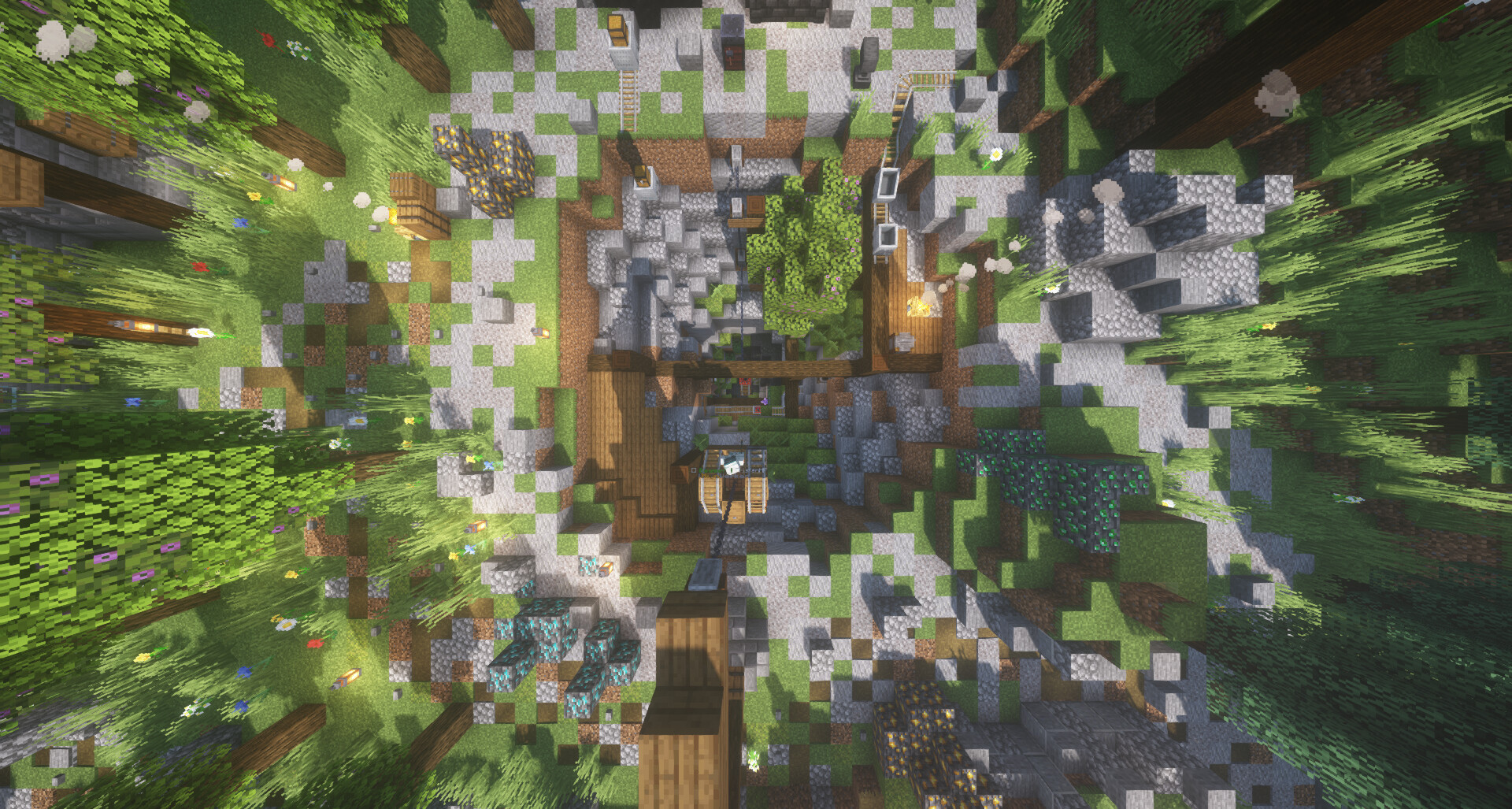 CUSTOM SERVER SPAWN Minecraft Map