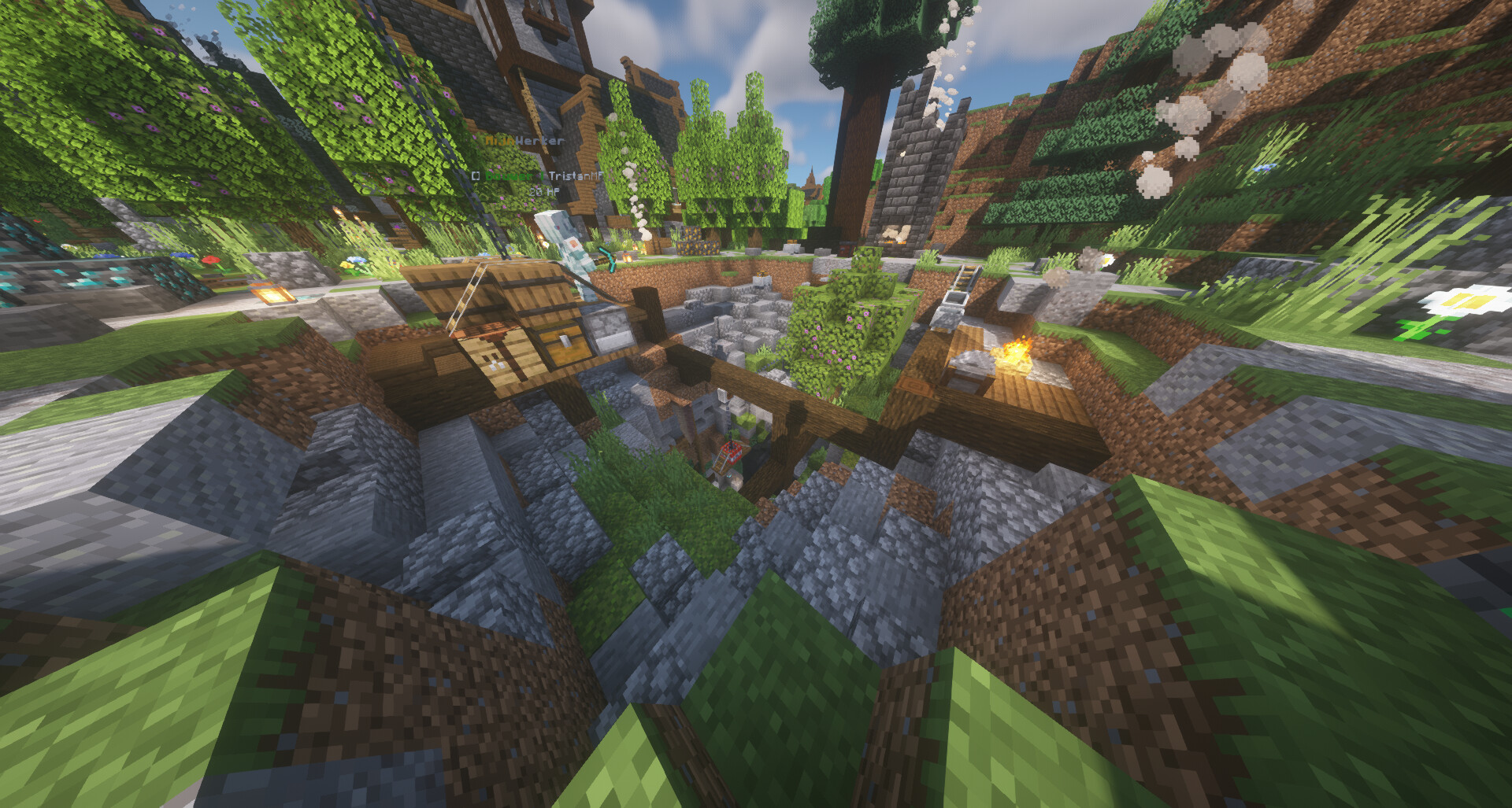 CUSTOM SERVER SPAWN Minecraft Map