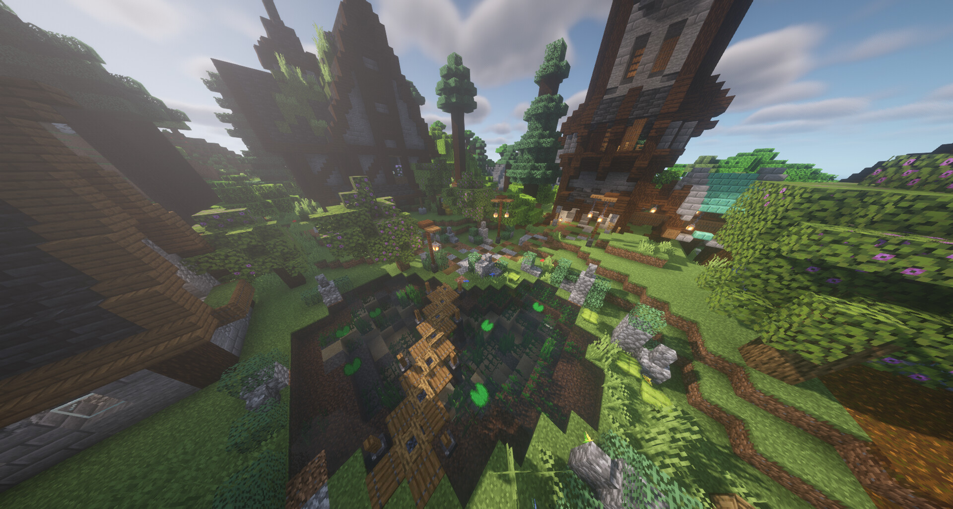 CUSTOM SERVER SPAWN Minecraft Map