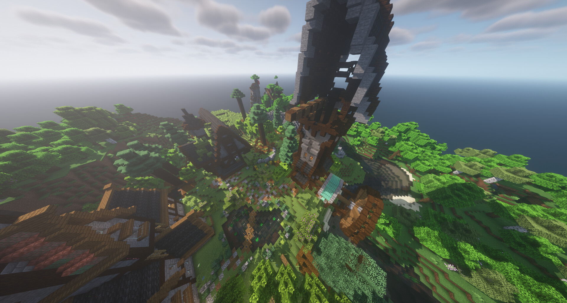CUSTOM SERVER SPAWN Minecraft Map