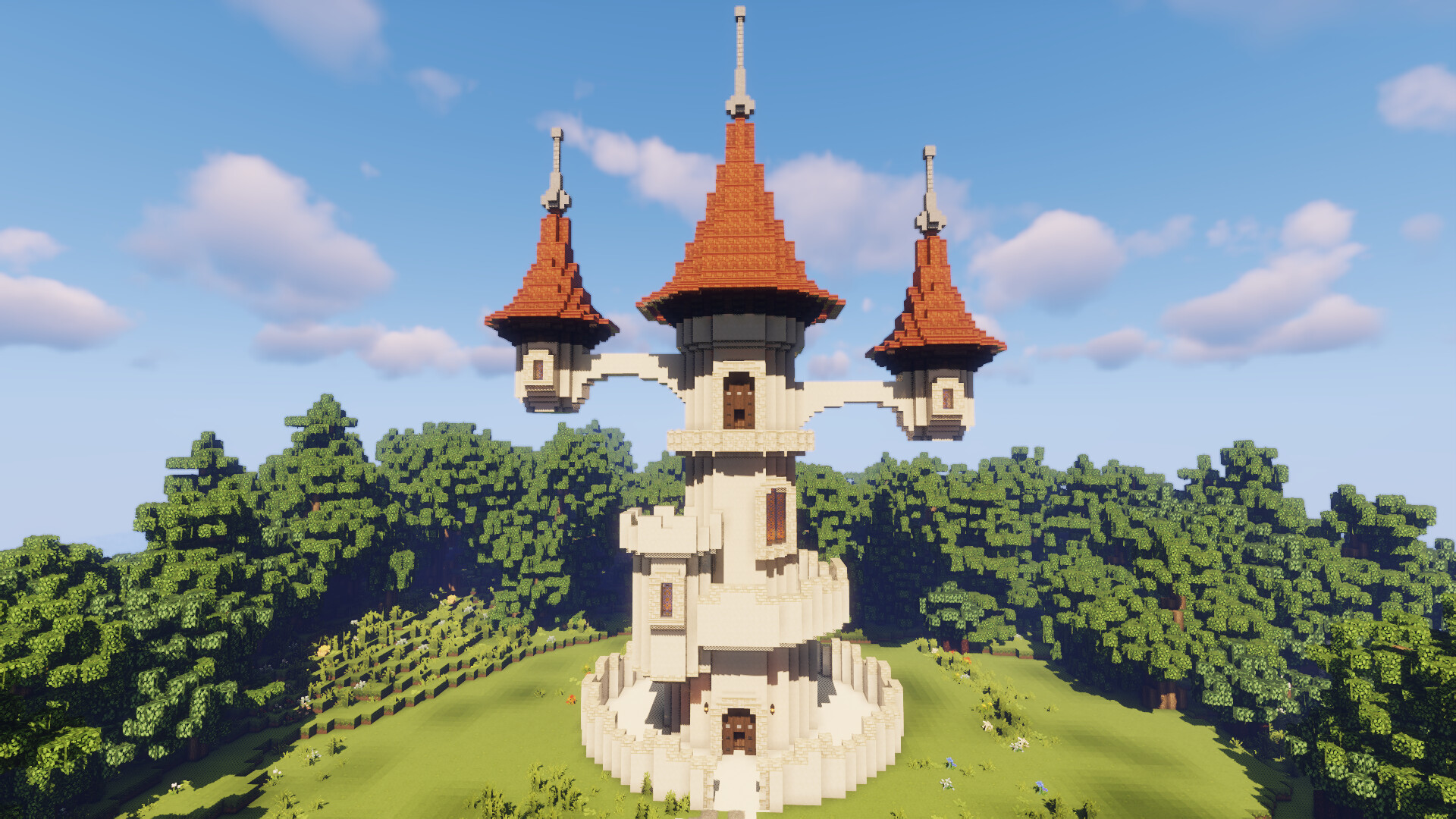 minecraft: best tower (castle tower) Minecraft Map