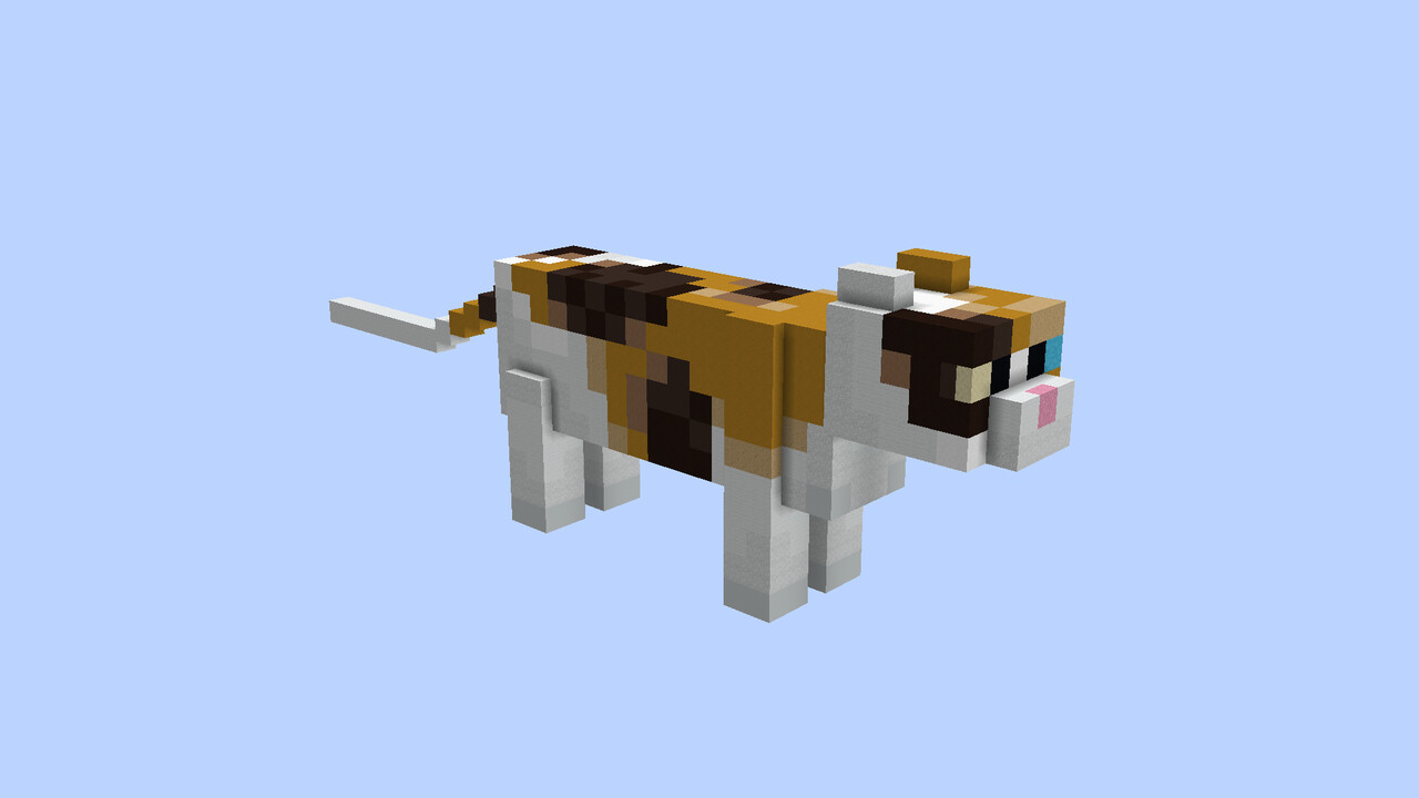 Cat Mob Statues Minecraft Map