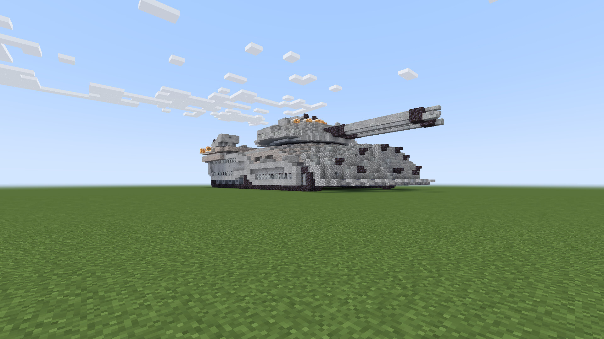 Four-track Tank Minecraft Map