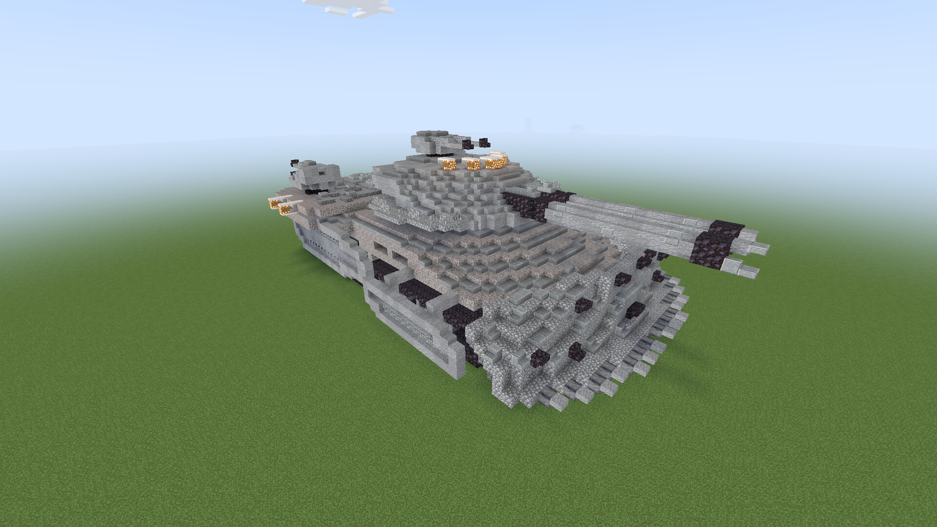 Four-track Tank Minecraft Map