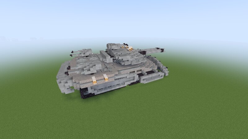 Four-track Tank Minecraft Map
