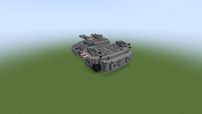Four-track Tank Minecraft Map