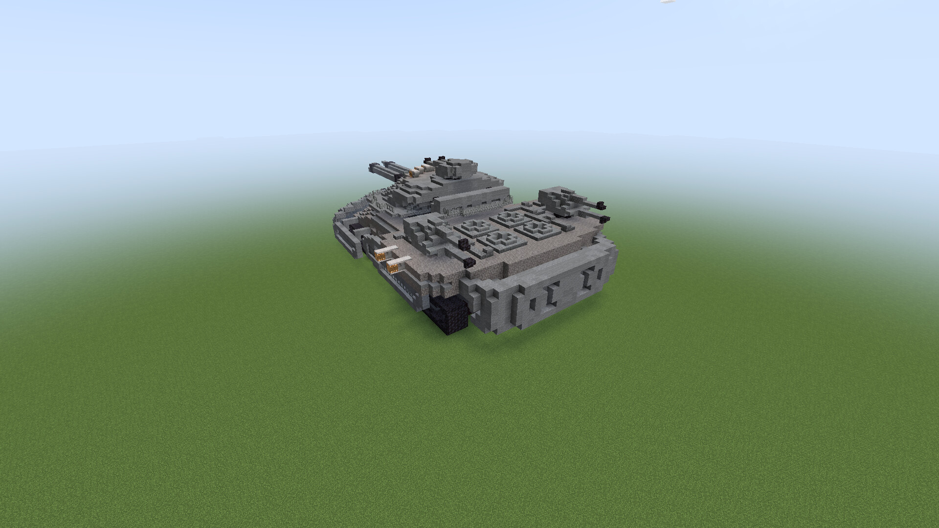 Four-track Tank Minecraft Map