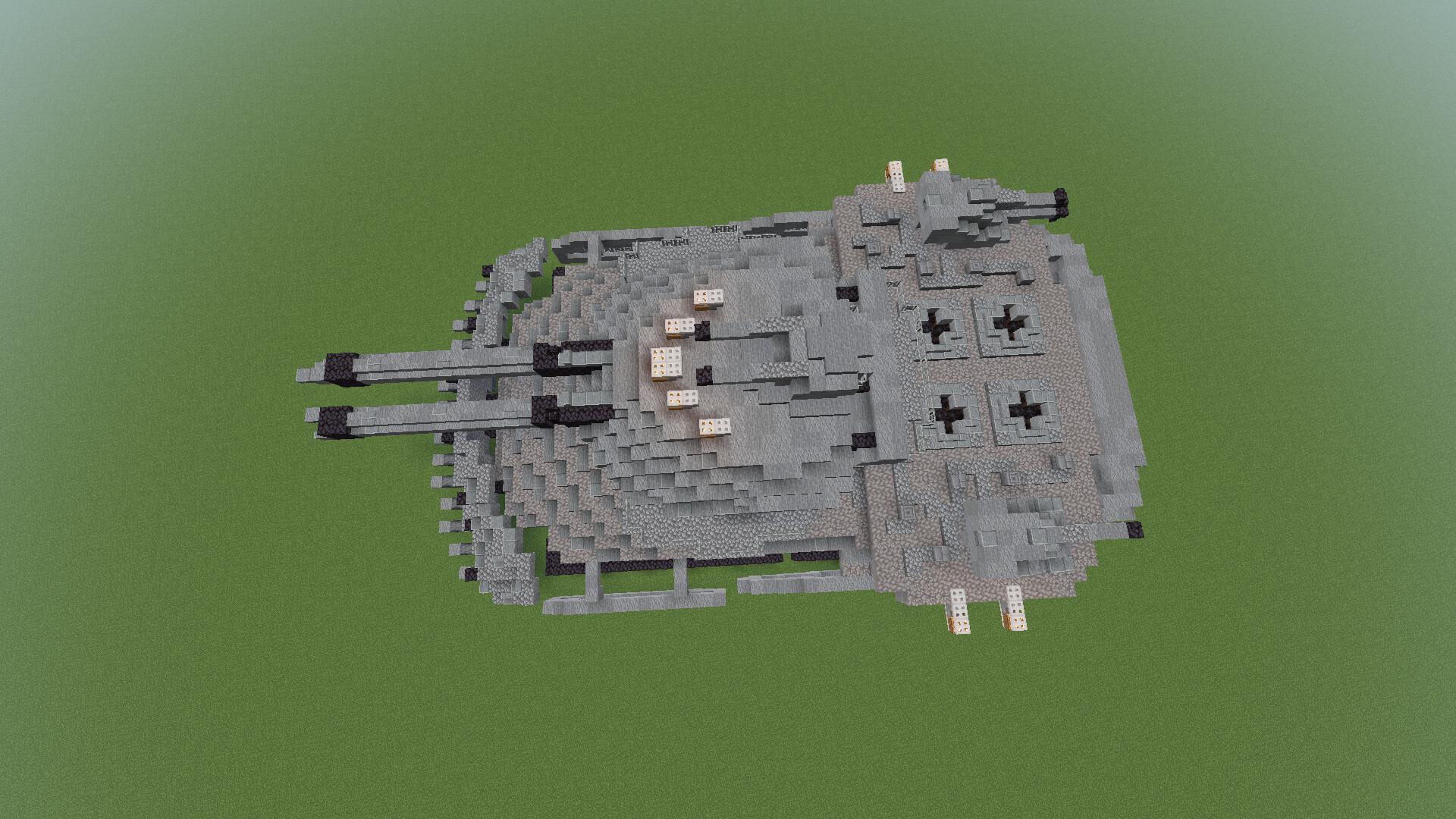 Four-track Tank Minecraft Map