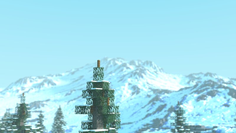 Realistic Mountain 4kxk4 Minecraft Map