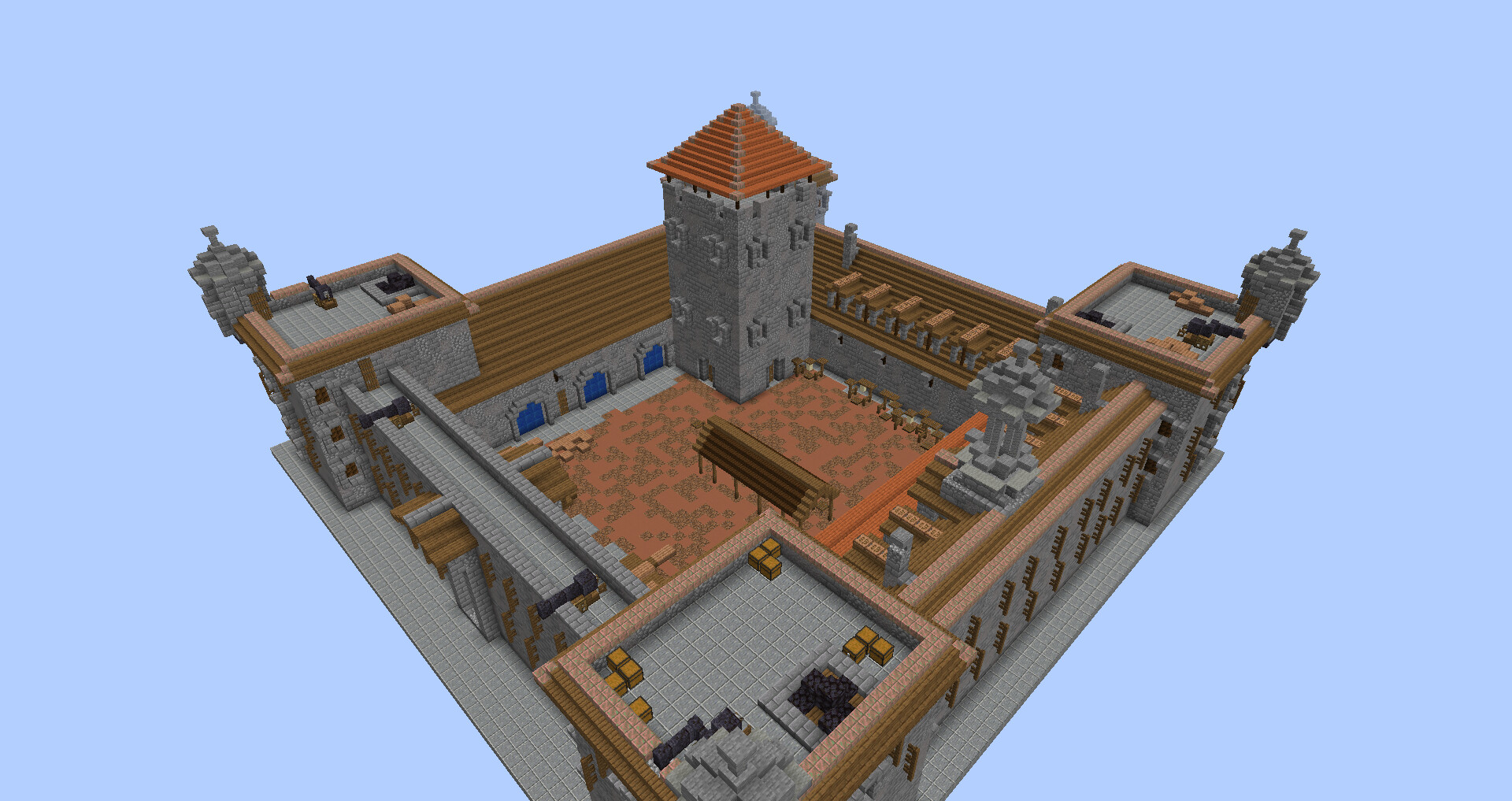 Tropico 6 Fort Minecraft Map