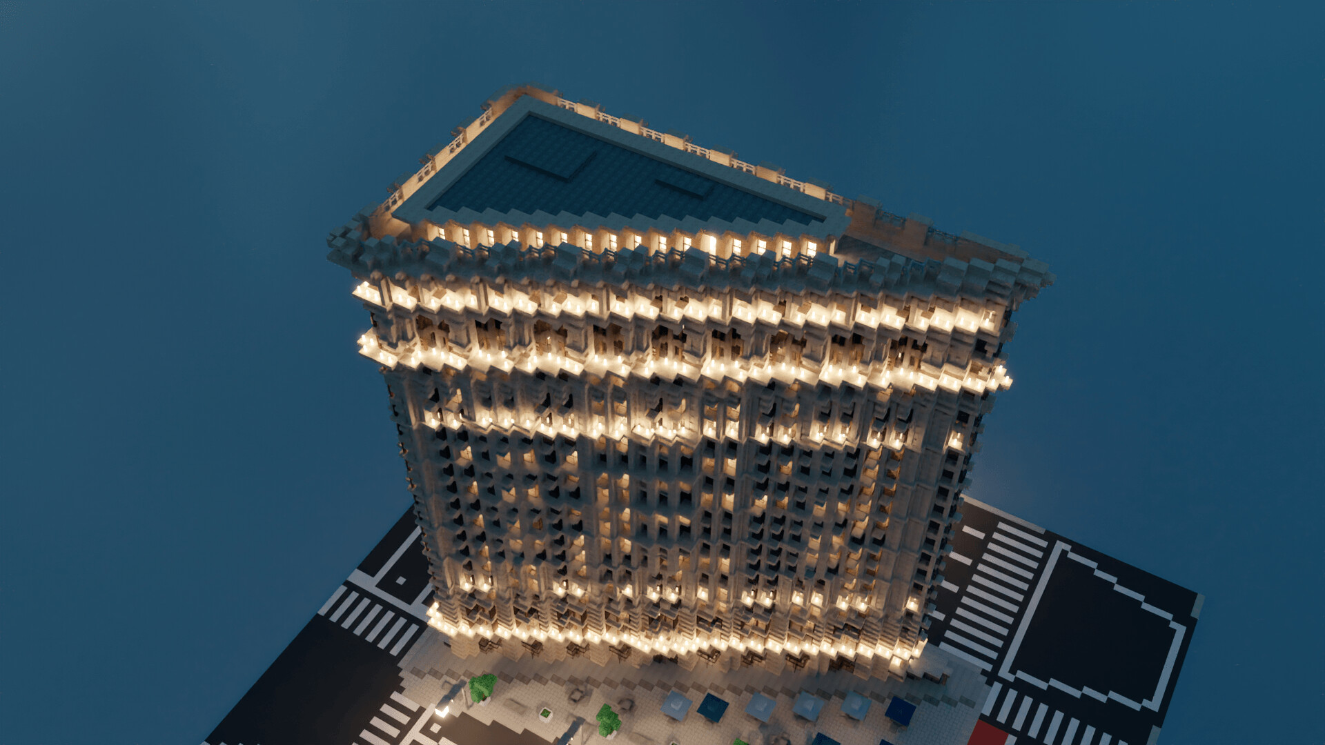 The Slicer Building | New Limesville City | NL | UCS Minecraft Map