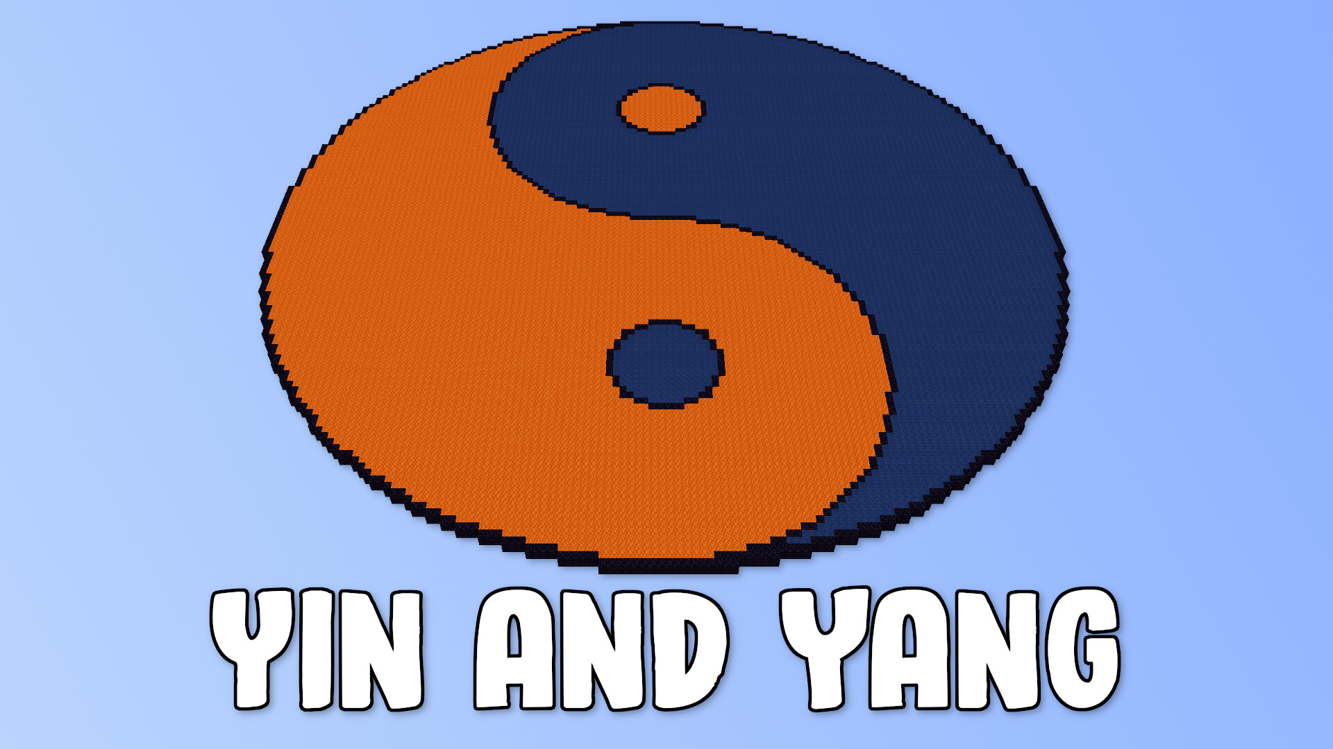 Yin and Yang Minecraft Map