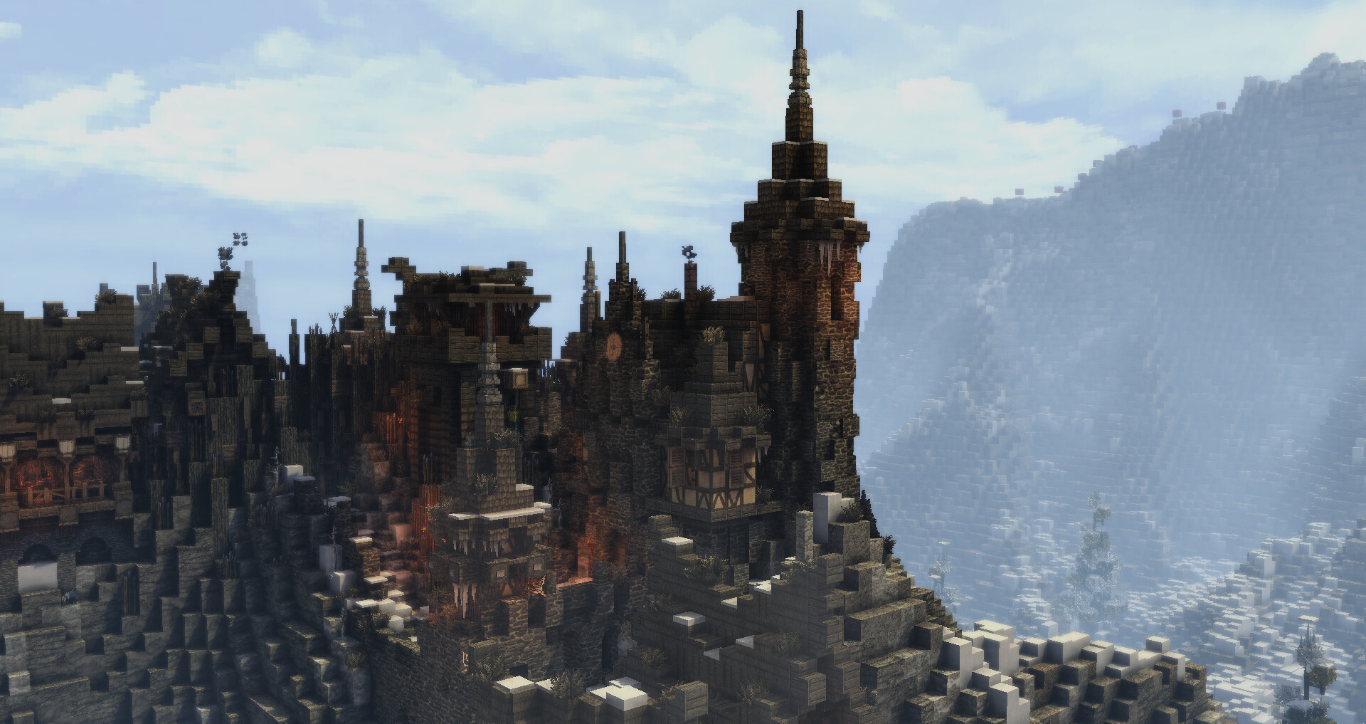 Haskrevik Mountain Village (Conquest reforged) Minecraft Map