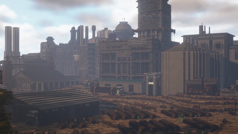 The Hunger Games: District 7 Creation | Panem Forever Minecraft Map