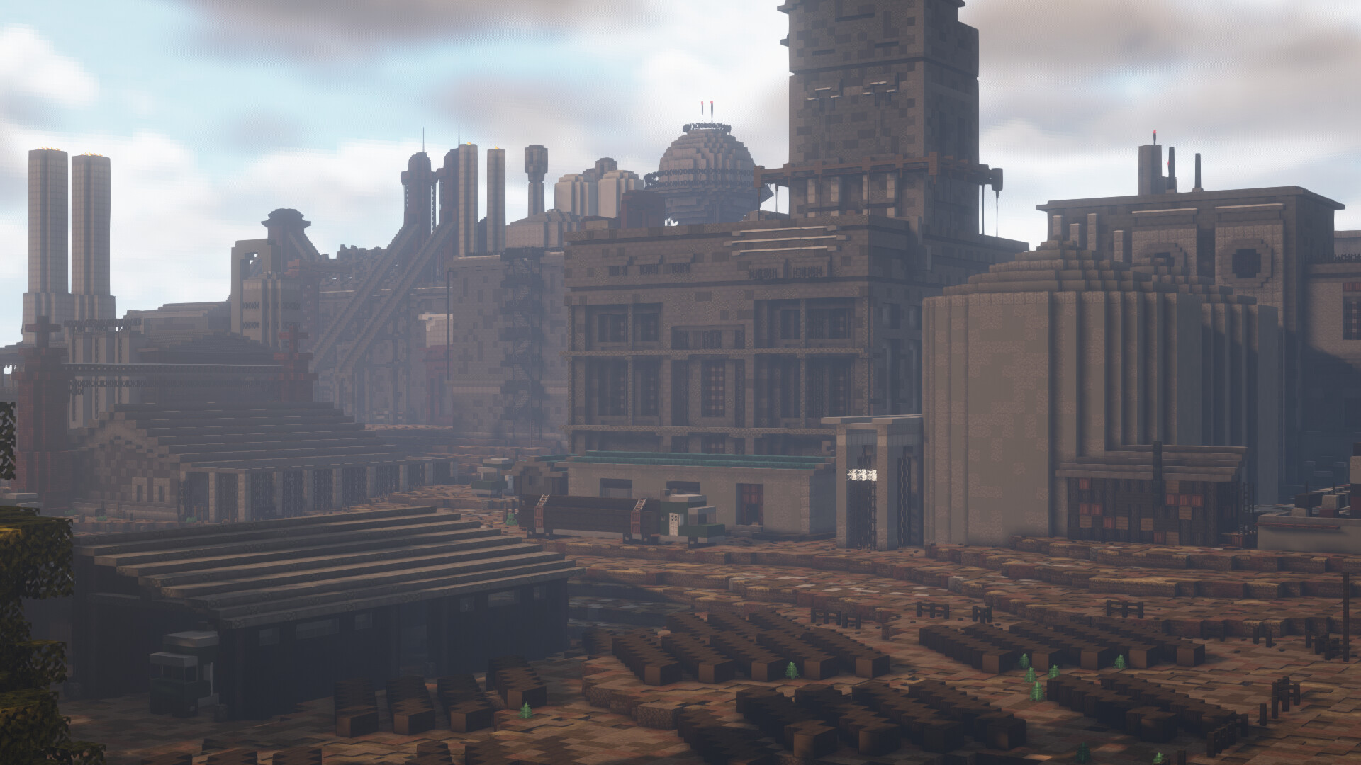 The Hunger Games: District 7 Creation | Panem Forever Minecraft Map