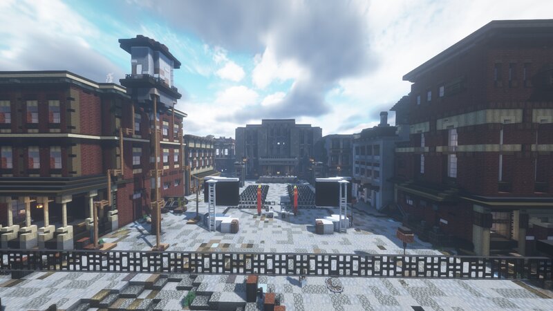 The Hunger Games: District 7 Creation | Panem Forever Minecraft Map