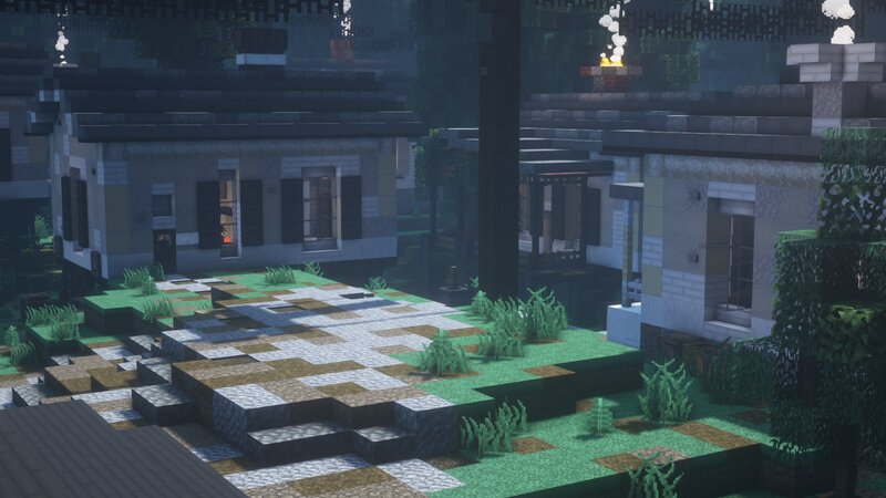 The Hunger Games: District 7 Creation | Panem Forever Minecraft Map