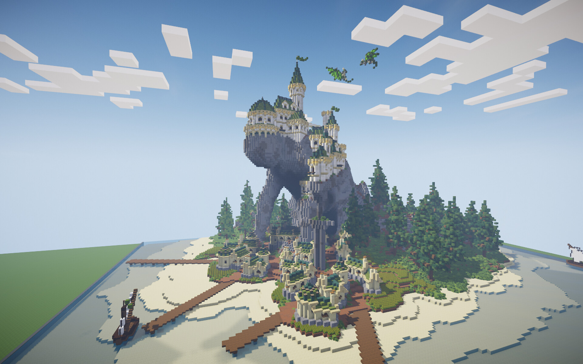 Themed Islands Minecraft Map