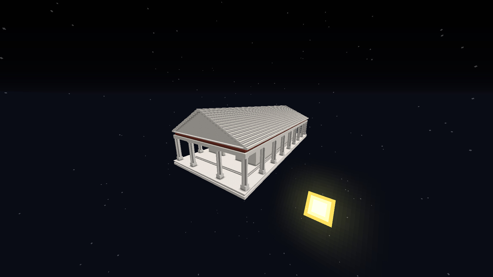 Quartz Temple - Empty Minecraft Map