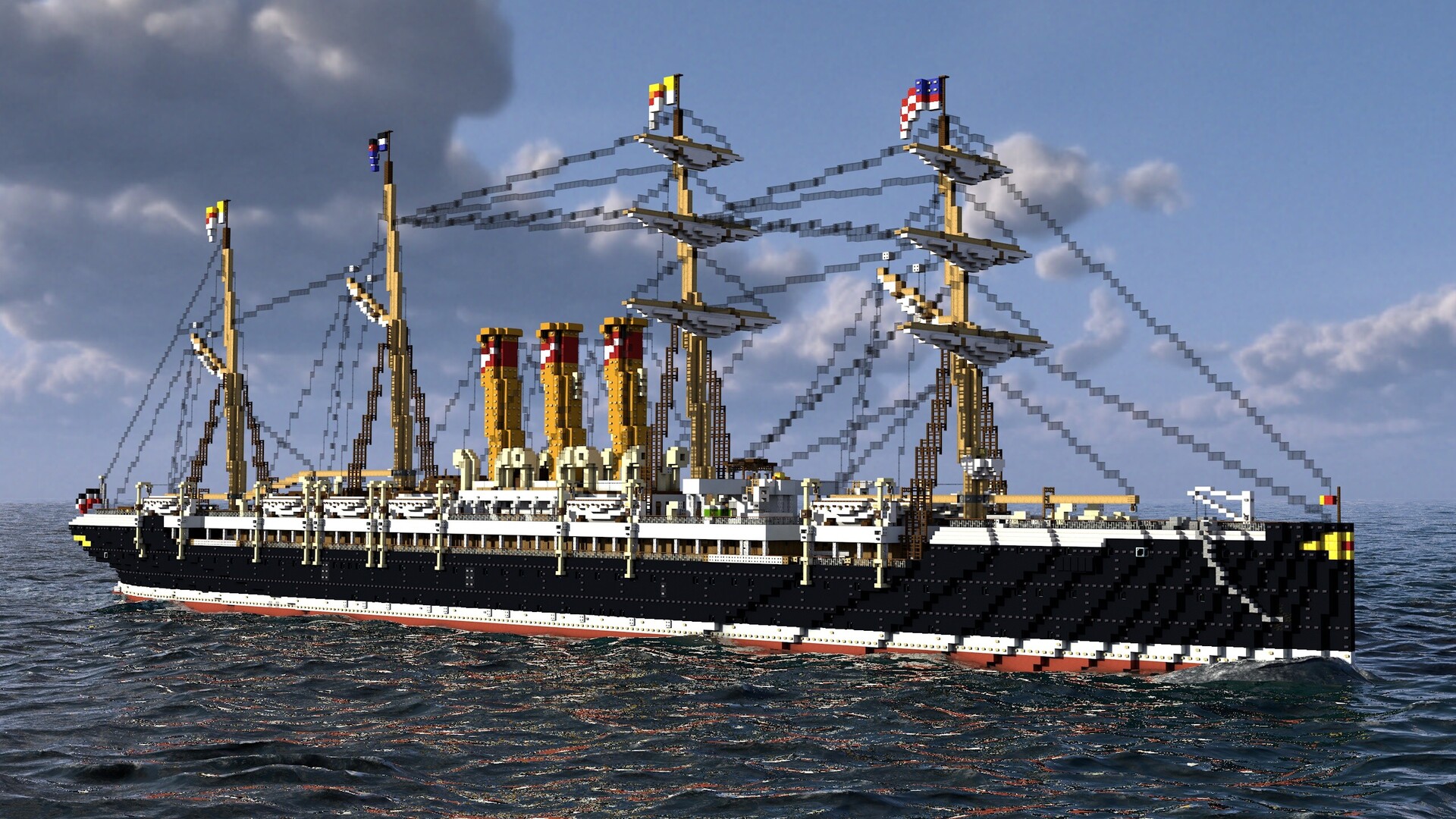 SS Weser [1878] Minecraft Map