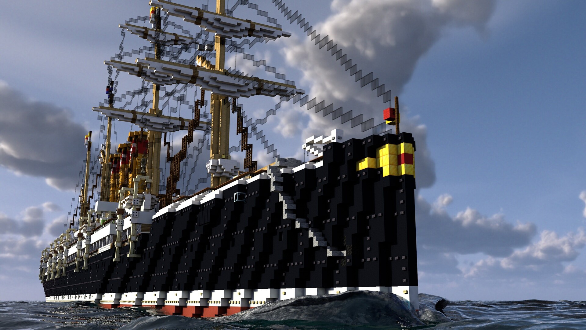 SS Weser [1878] Minecraft Map