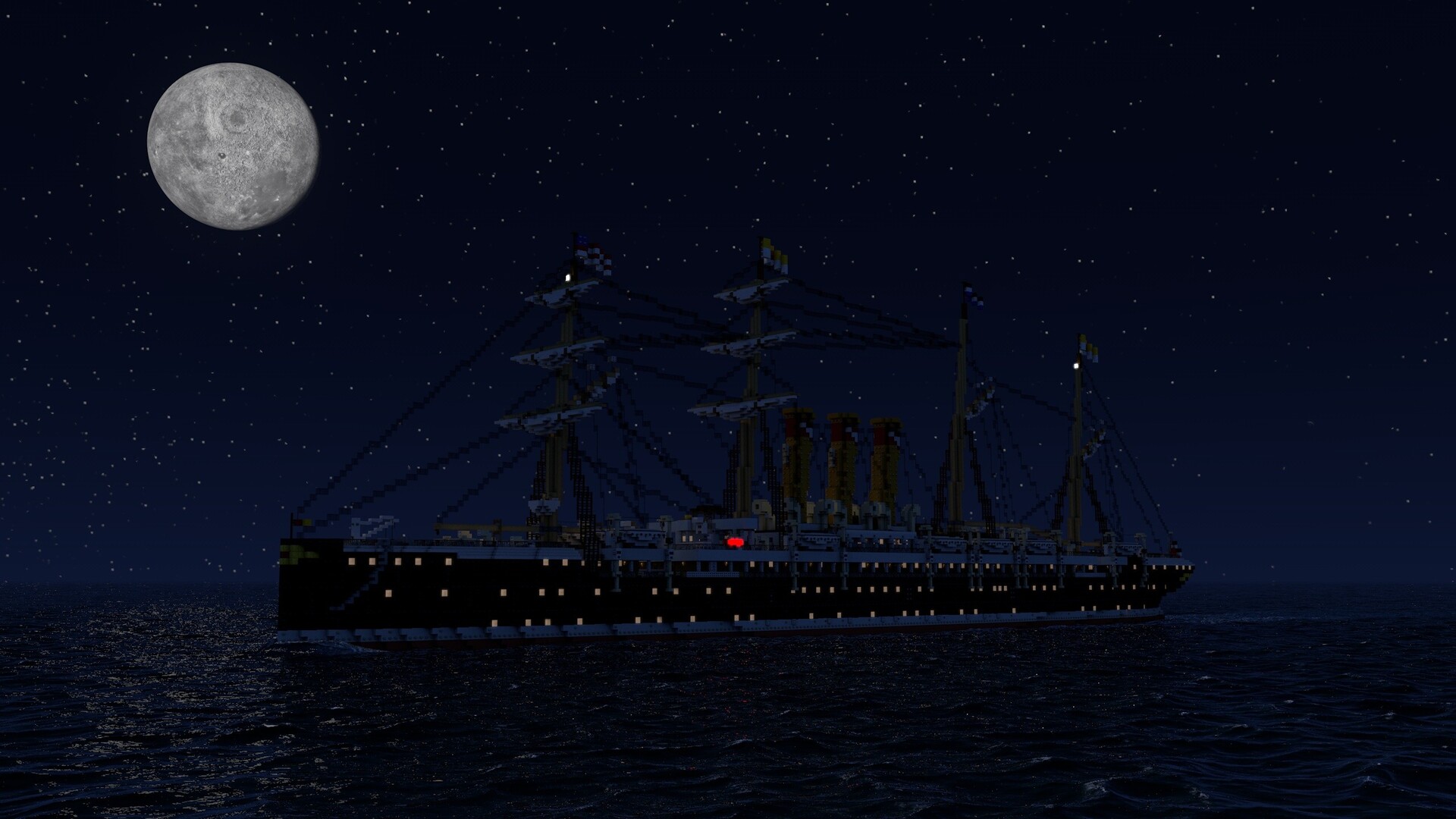 SS Weser [1878] Minecraft Map