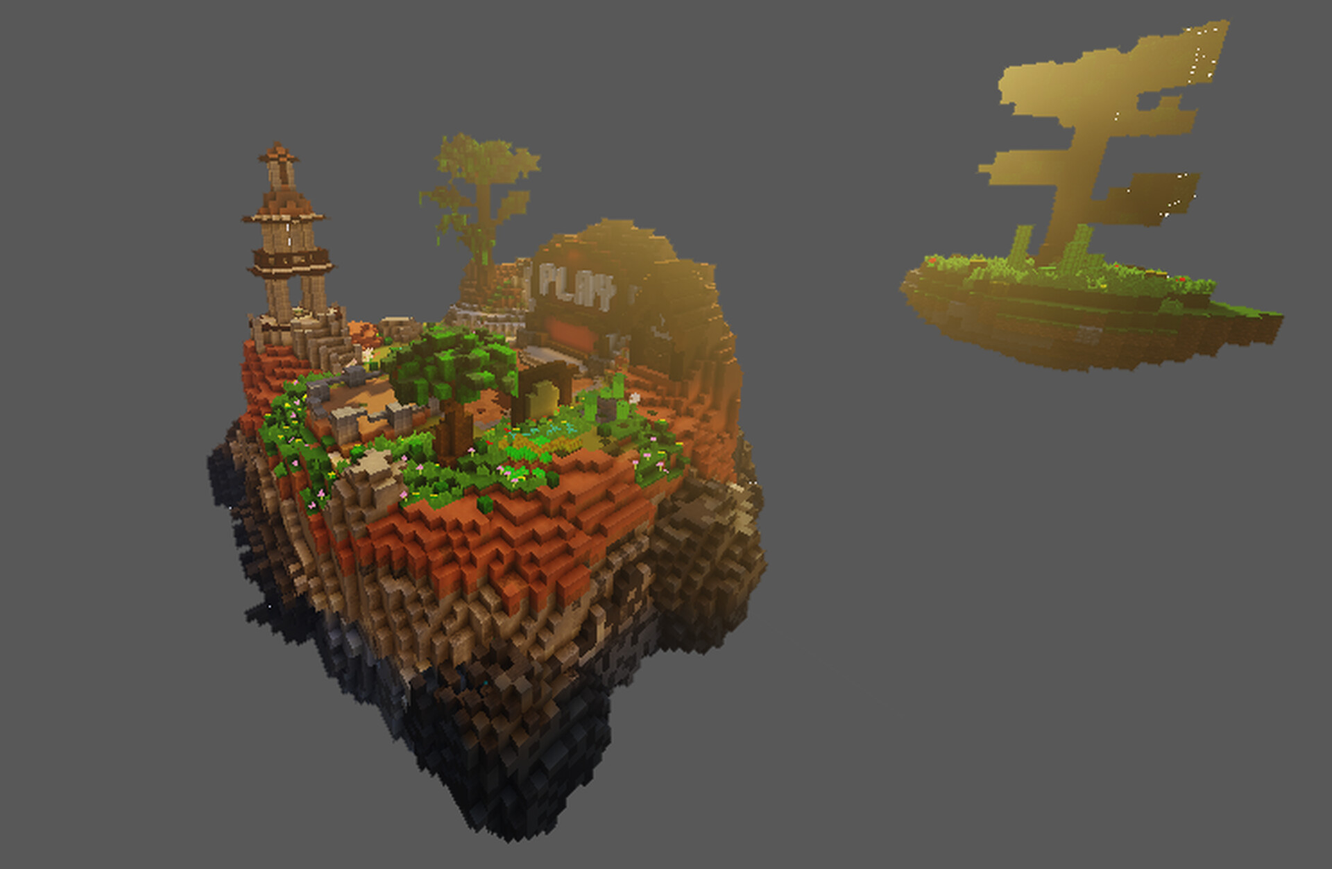 Skywars Spawn Minecraft Map