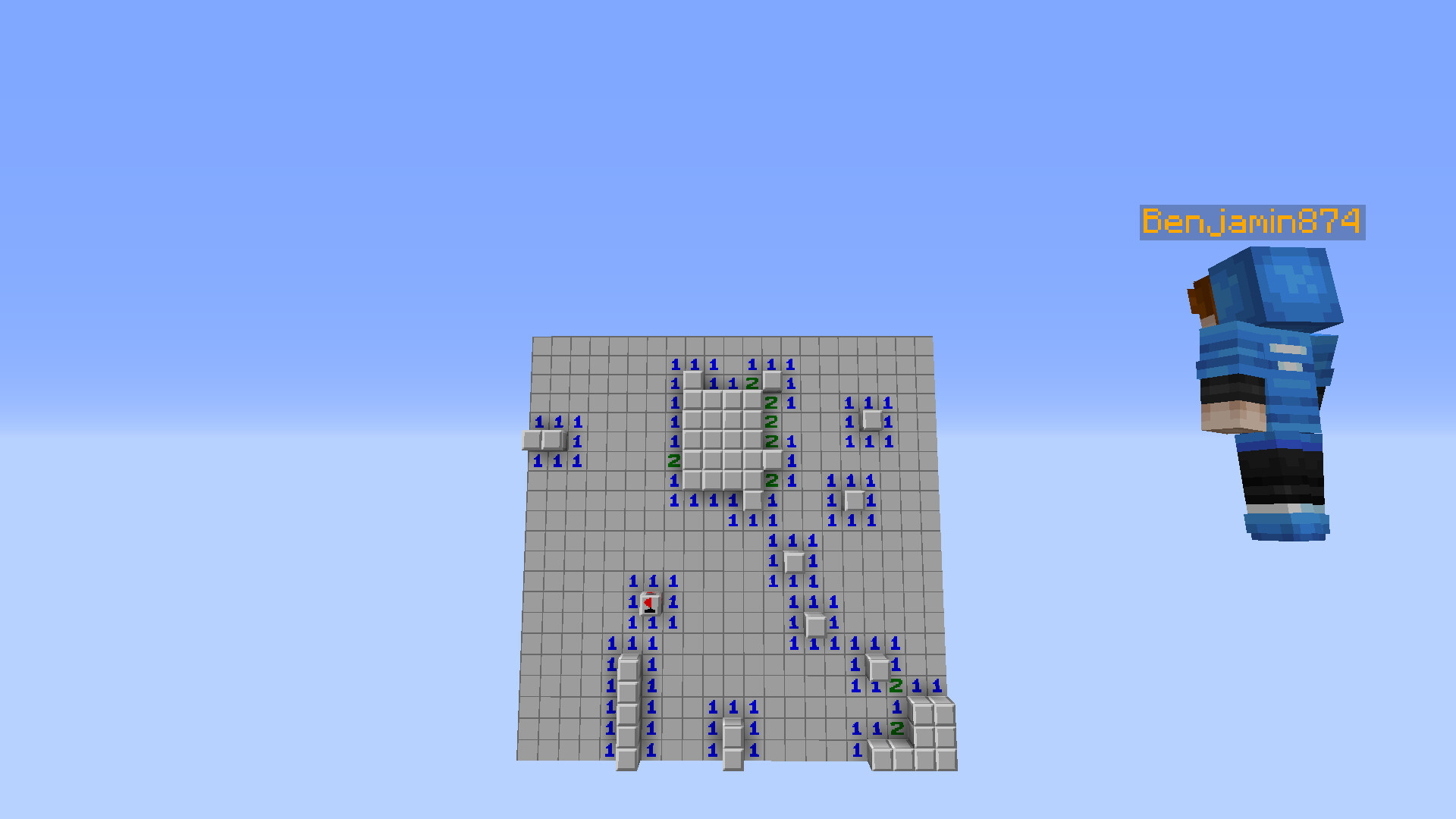 Minesweeper Royal Minecraft Map