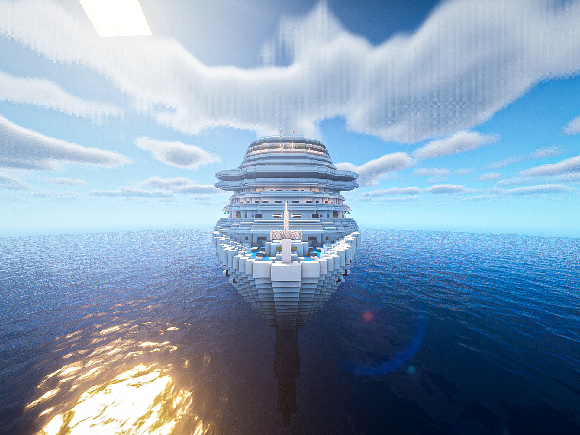 Carnival Dream w/ Full Interior (1:1 Scale) Minecraft Map