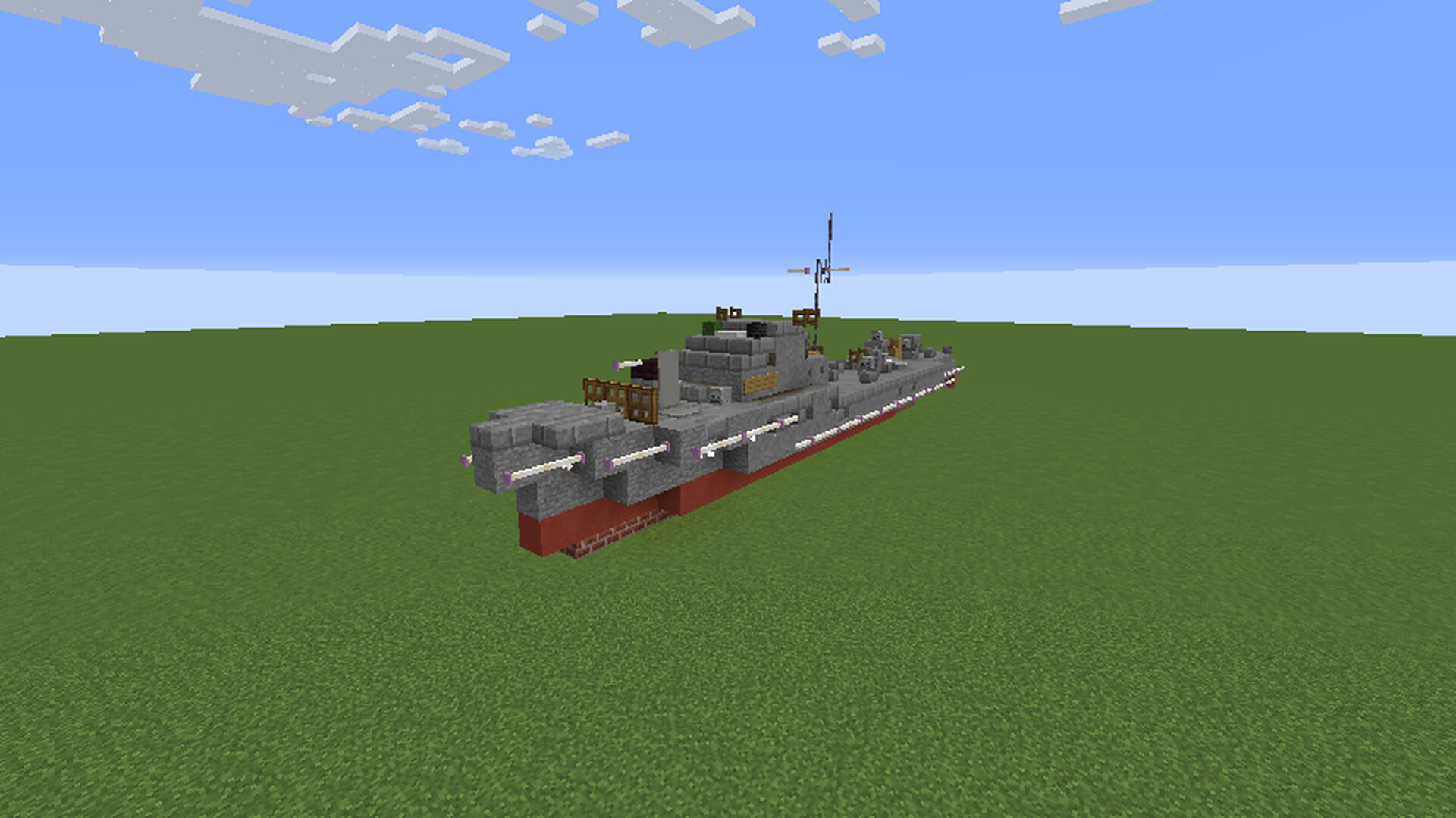 1:1 Fairmile C motor gun boat Minecraft Map