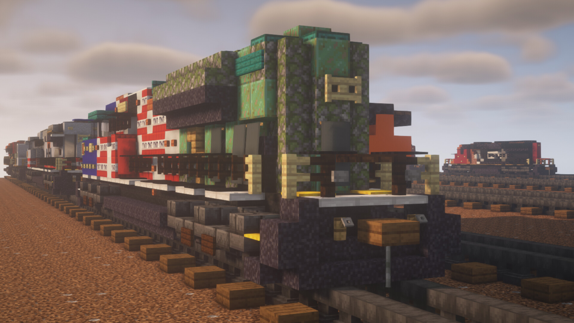 Kansas City Southern - EMD SD70ACe "Veterans" Minecraft Map