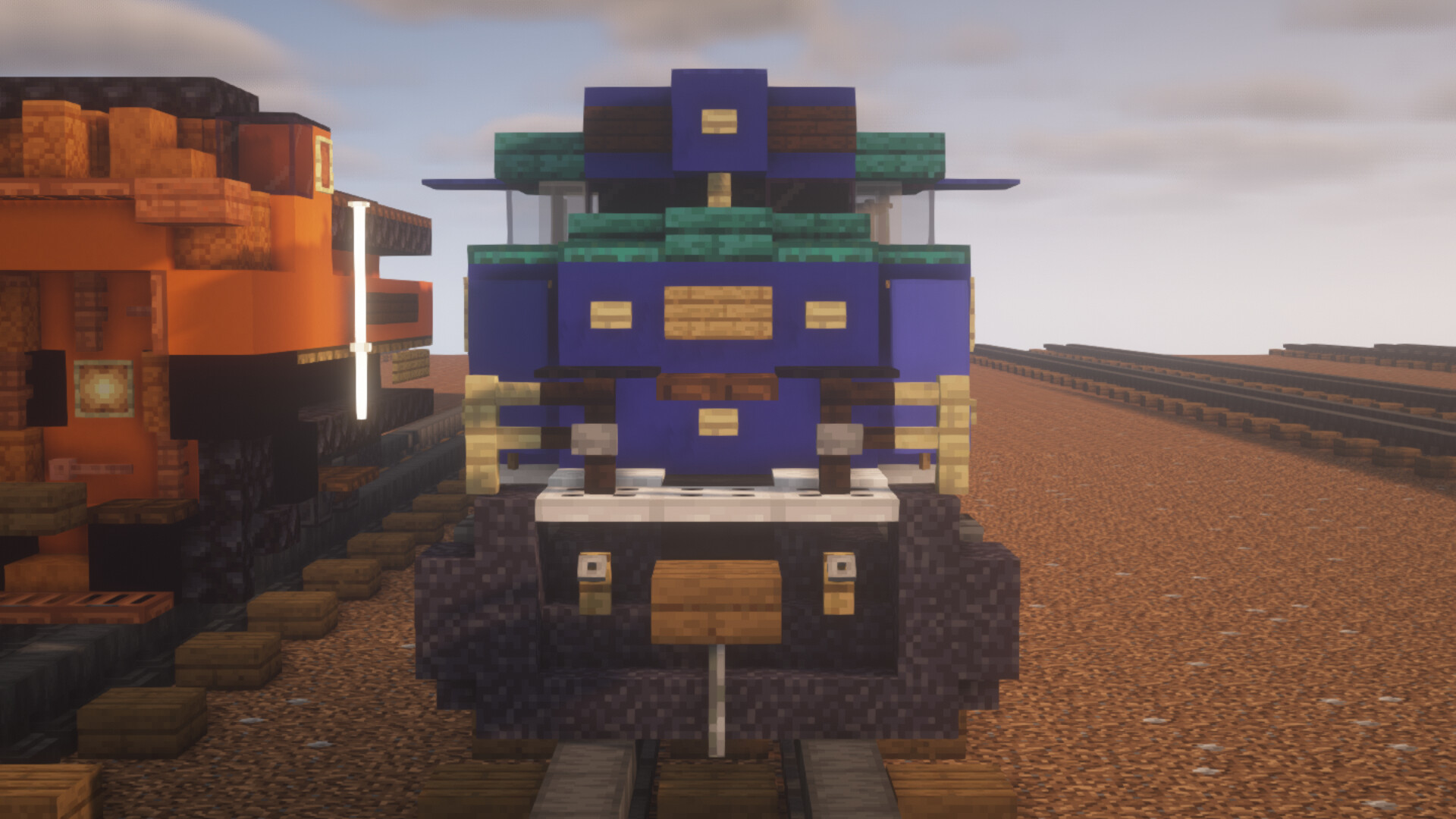 Kansas City Southern - EMD SD70ACe "Veterans" Minecraft Map