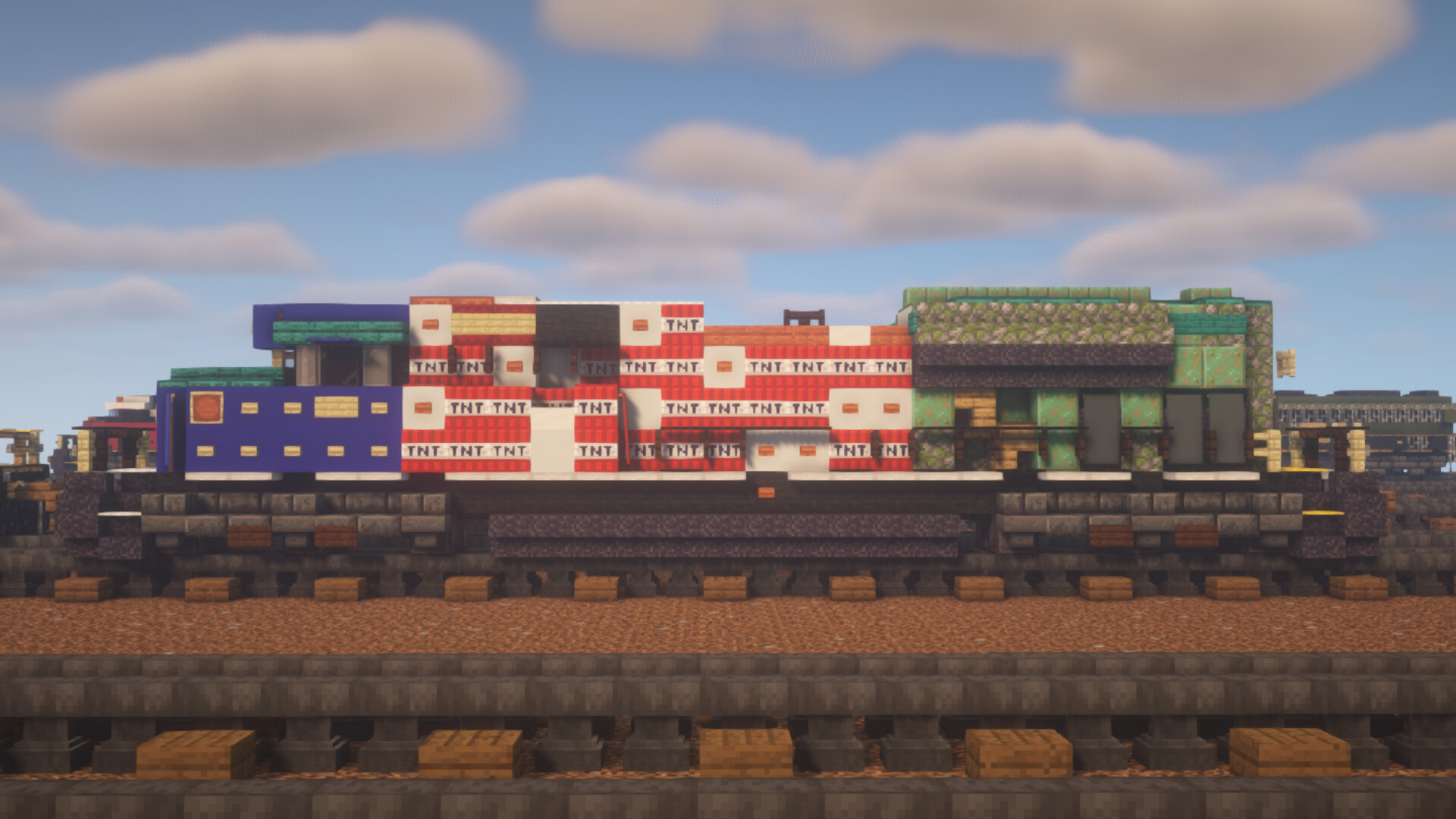 Kansas City Southern - EMD SD70ACe "Veterans" Minecraft Map
