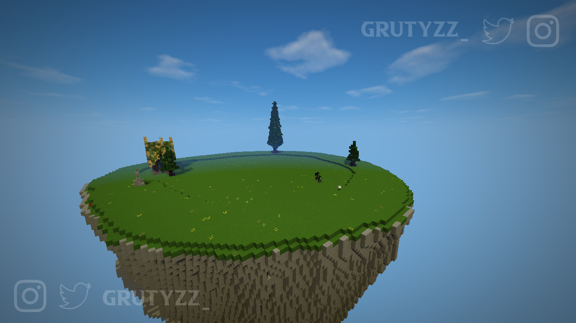 Sky Island Spawn Nature Download FREE Minecraft Map