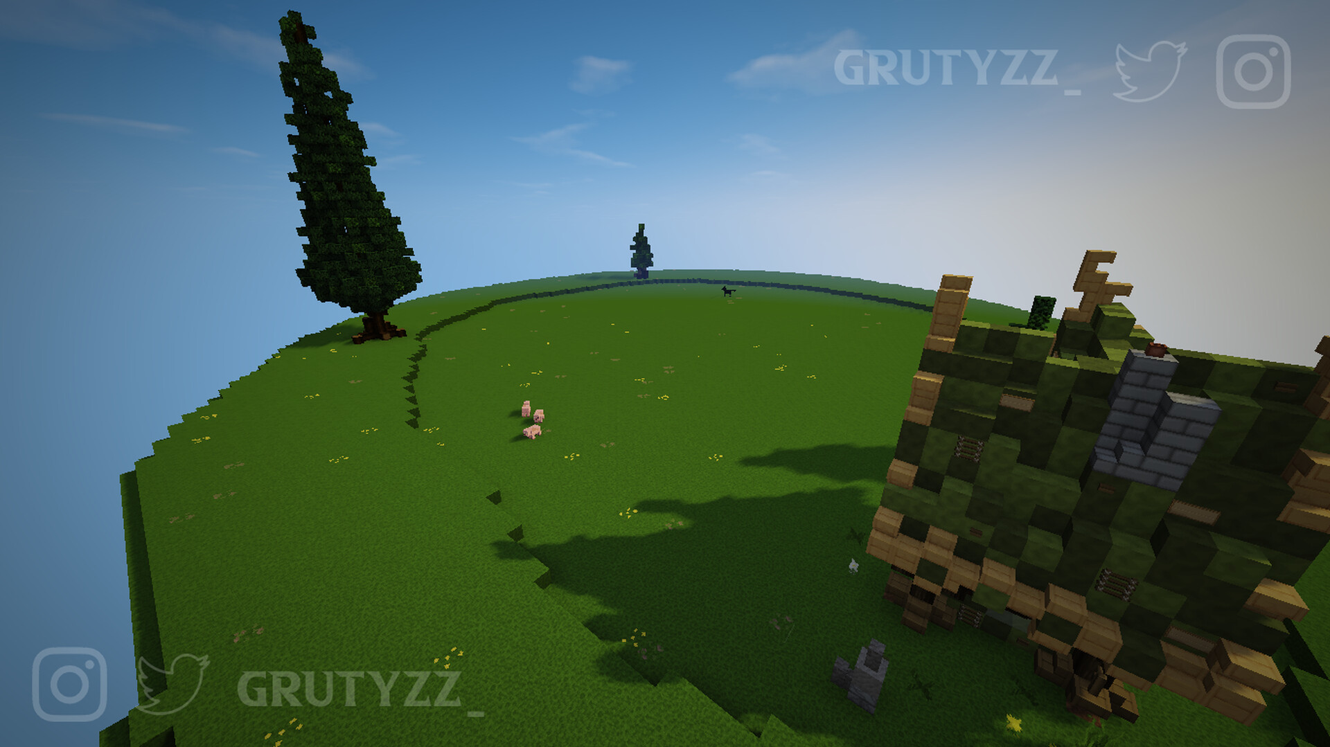 Sky Island Spawn Nature Download FREE Minecraft Map