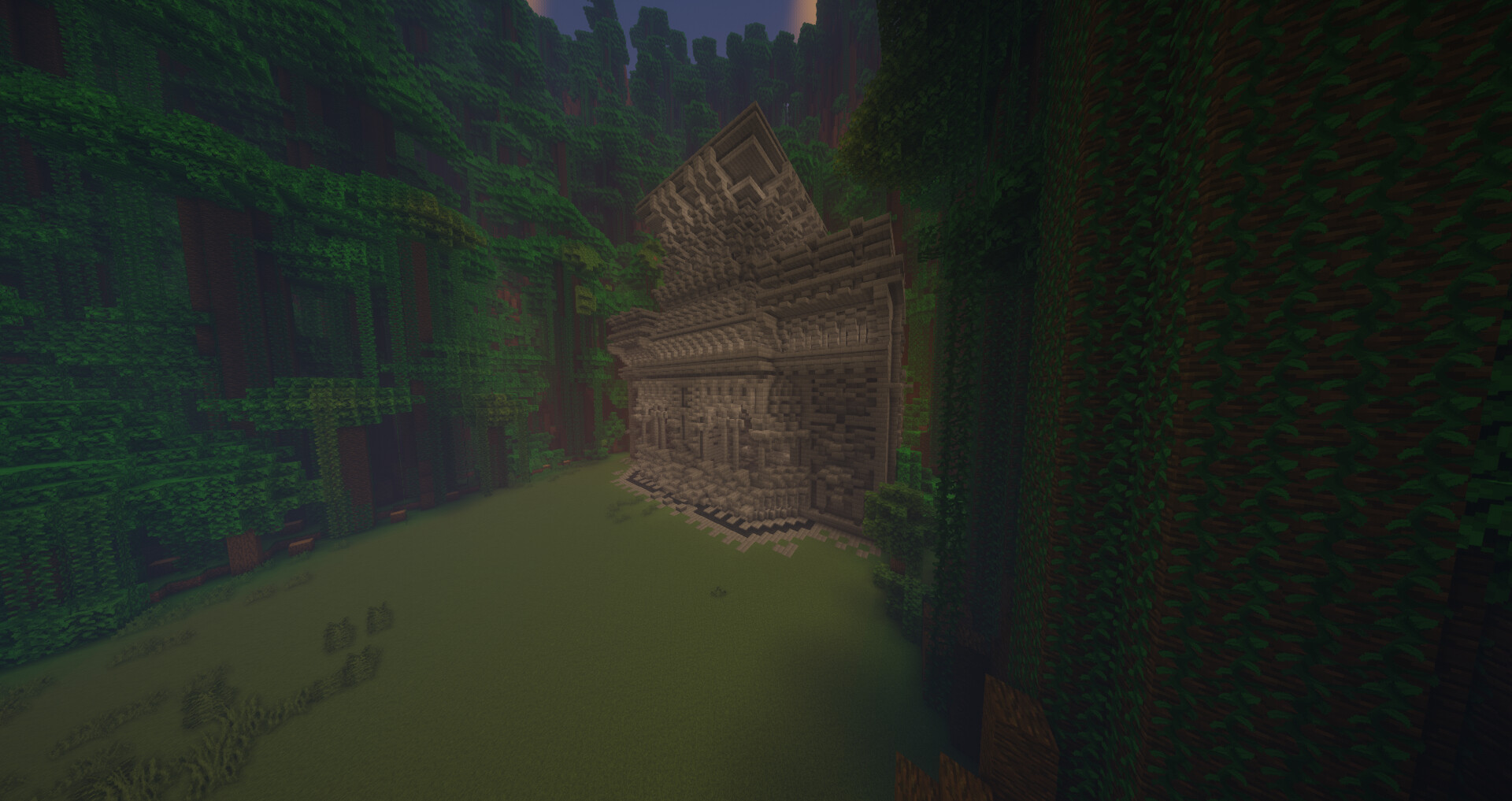 Lost Temple in Jungle... Minecraft Map
