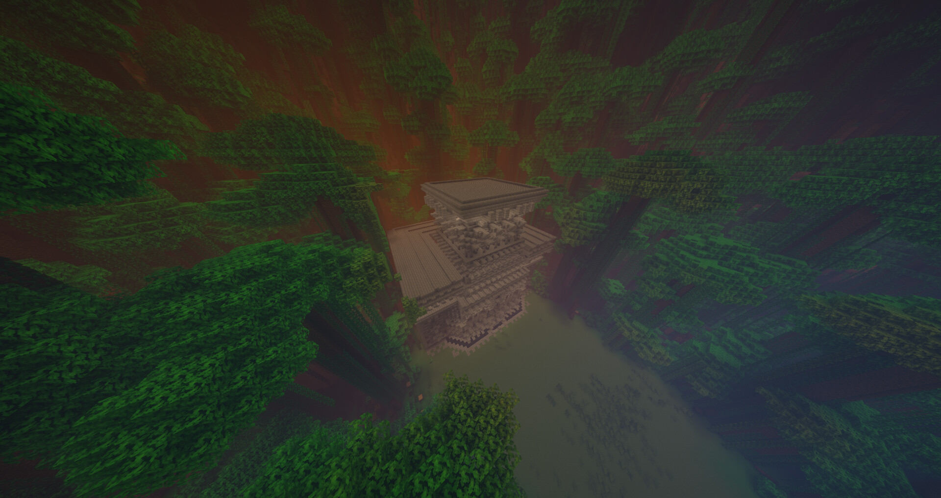 Lost Temple in Jungle... Minecraft Map
