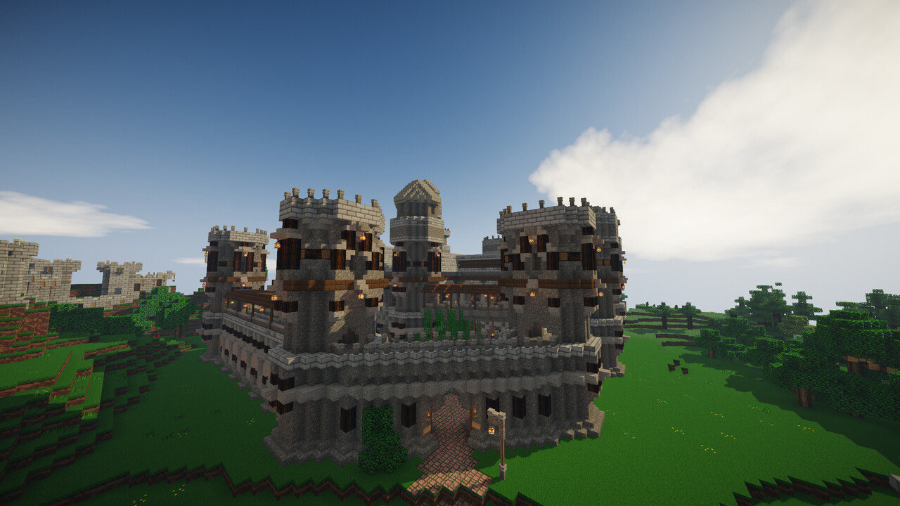The big castle Minecraft Map
