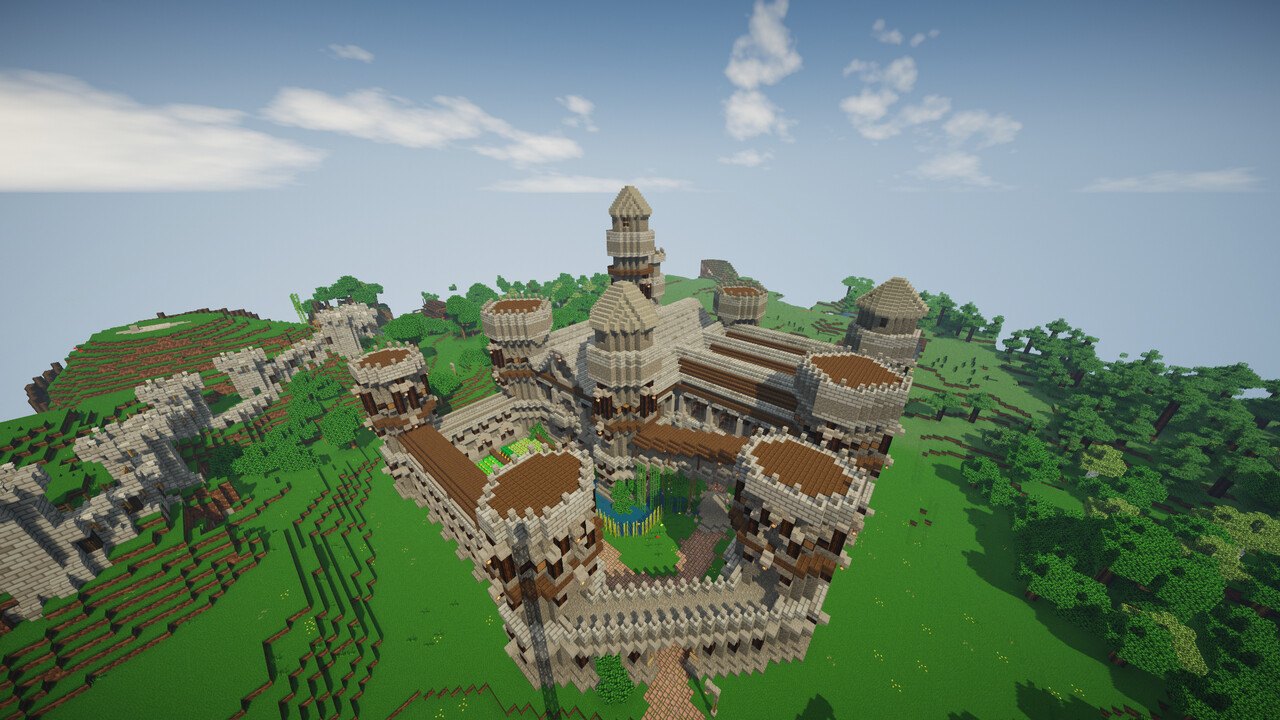 The big castle Minecraft Map