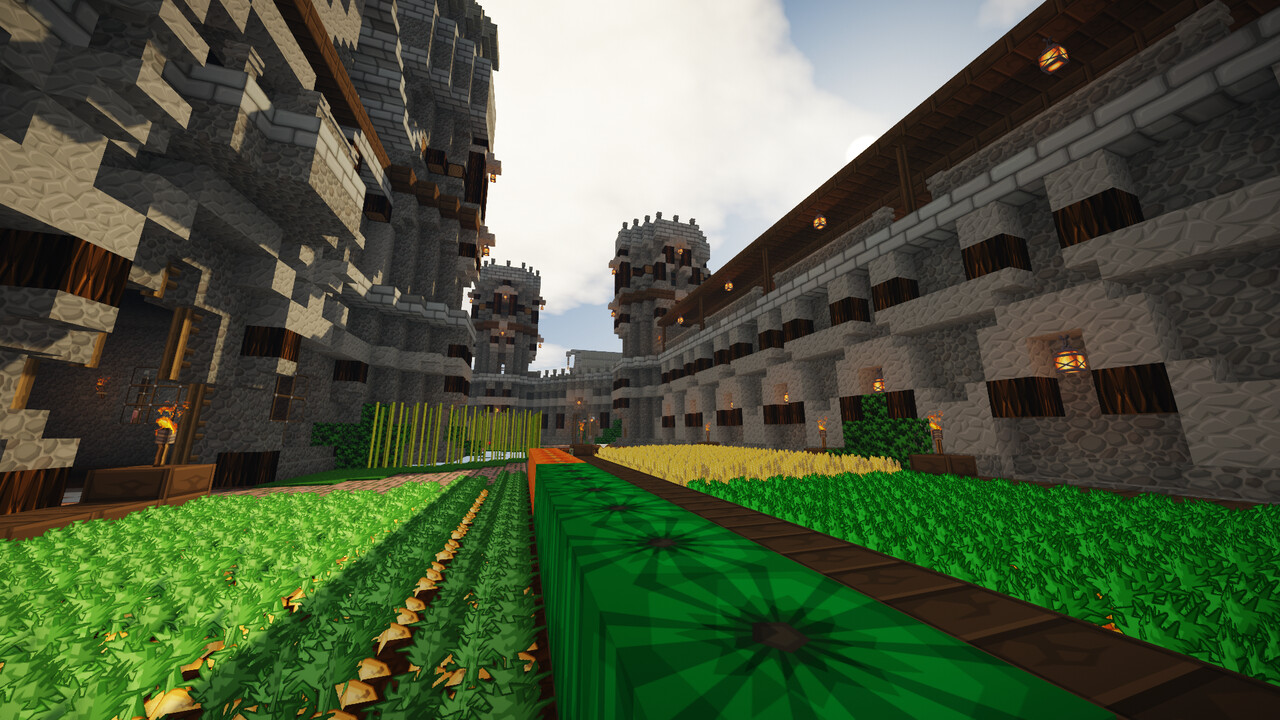 The big castle Minecraft Map