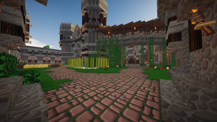 The big castle Minecraft Map
