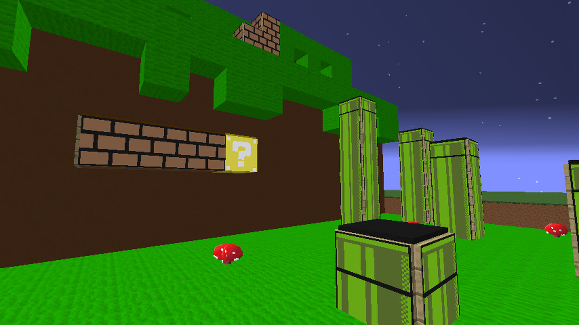 Super Mario Map Art Minecraft Map